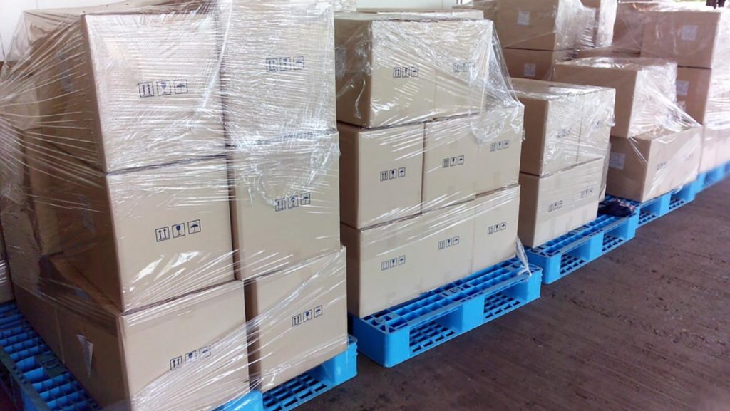 How to Band a Pallet for Automotive Warehouse